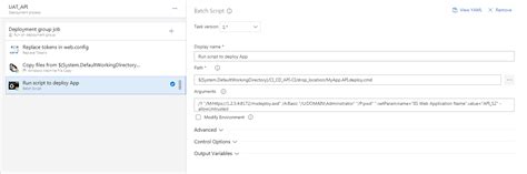 Azure Devops Deploy Vsts Web Deploy Package From Agent Machine To