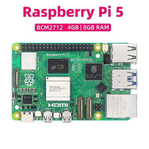 Original Raspberry Pi 5 4g 8g Ram Bcm2712 2 4ghz Videocore Vii Gpu