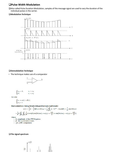 Pwm Ppm Notes Pdf