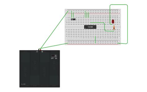 Circuit Design Not Using Nand Gate Tinkercad
