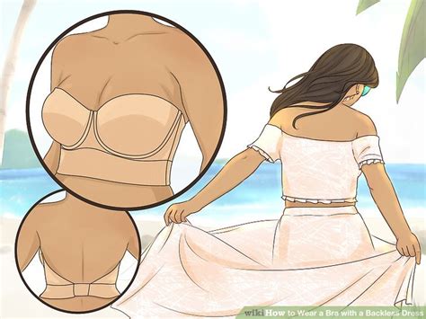 Ways To Wear A Bra With A Backless Dress WikiHow