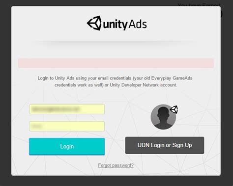 I Cant Login Unity Ads Unity Services Unity Discussions