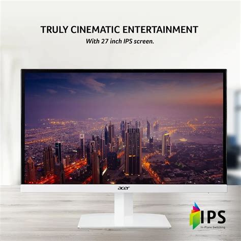 Acer Ha Inch Cm X Pixels Full Hd Ips Lcd Monitor At Piece Acer