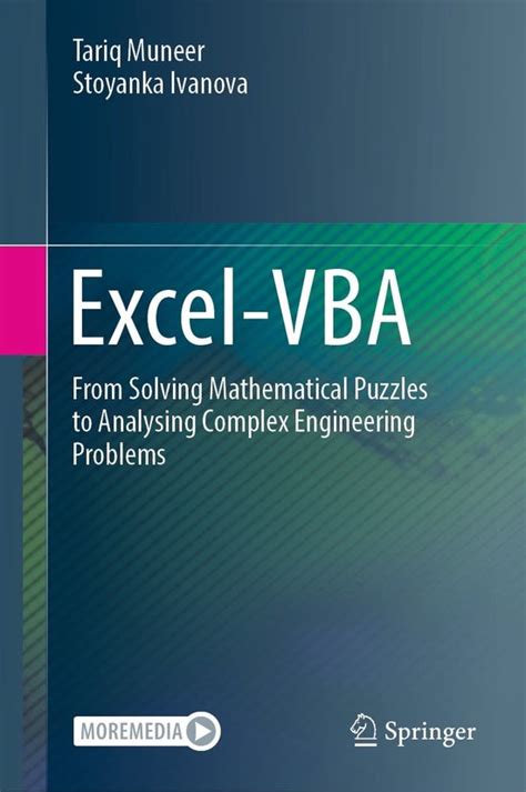 excel vba ebook tariq muneer 9783030940850 boeken bol