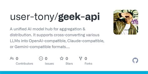 Geek Apireadmezhcnmd At Main · User Tonygeek Api · Github