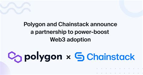 polygon and chainstack announce a partnership to power boost web3