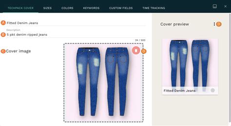 Step How To Add A Techpack Product Techpacker