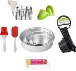 Mafahh Plastic And Silicone Cake Baking Tool Set 38 Pcs Jiomart