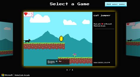 MakeCode Arcade Kiosk