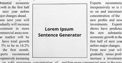 Lorem Ipsum Sentence Generator Lipsum Hub