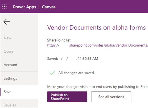 Display The Files Stored In Another Sharepoint Library Using Power Apps