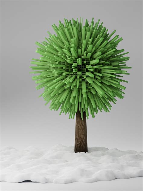 Artstation Tree Models Resources
