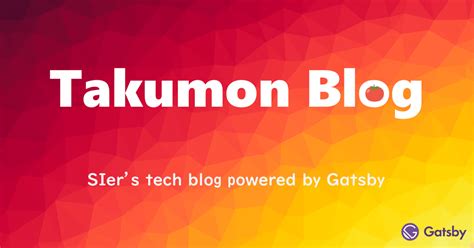 Takumon Blog
