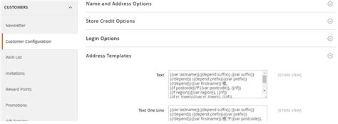 Magento Change Standard Address Format On Magento Frontend Magento Stack Exchange