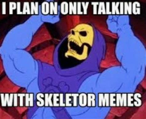 Skeletor Laughing  Skeletor Daily Affirmations Skeletor Meme