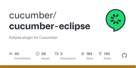 Cucumber Eclipseprepare Deploy At Main · Cucumbercucumber Eclipse · Github