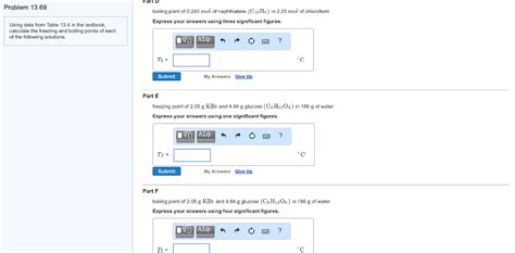Solved Using Data From Table 134 In The Textbook Calculate