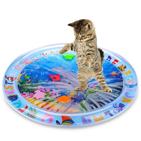 Clearance Water Sensory Play Mat For Cats Cat Water Play Mat New