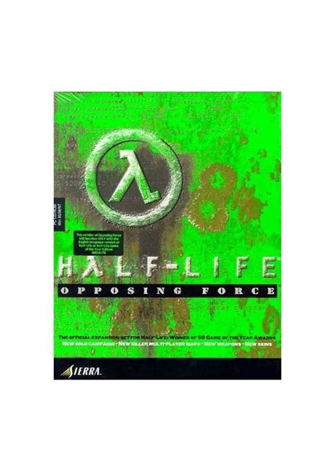 Carátula De Half Life Opposing Force Para Pc