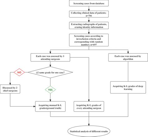 Experimental Flowchart For Test Set K L Kellgren Lawrence Download