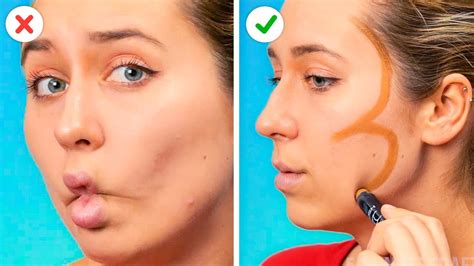 Girly Hacks For Makeup 34 Ways To Look Stunning Every Day Youtube