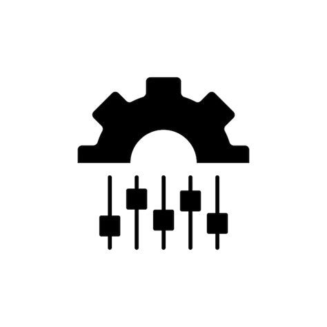 Mass Customization Icon Isolated On White Background Premium Ai