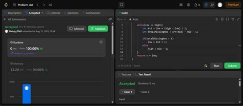 Solved Binary Search Problem On Leetcode Shristy Kumari Posted On The Topic Linkedin