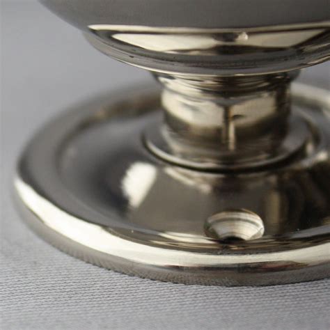 Nickel Period Door Knobs Architectural Decor