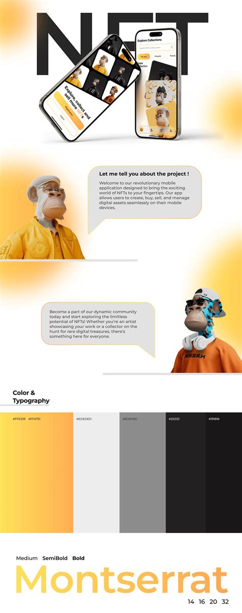 Nft Marketplace Mobile App Behance