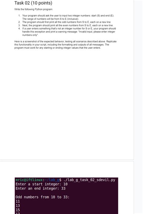 Solved Task 02 10 ﻿pointswrite The Following Python