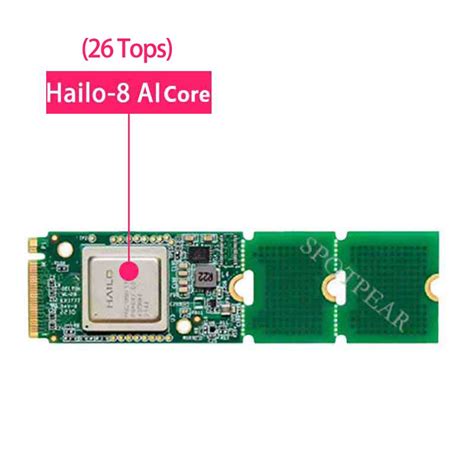Raspberry Pi 5 Official Original AI Kit Hailo8l 13Tops 26Tops PCIe M 2 HAT Board For Pi5