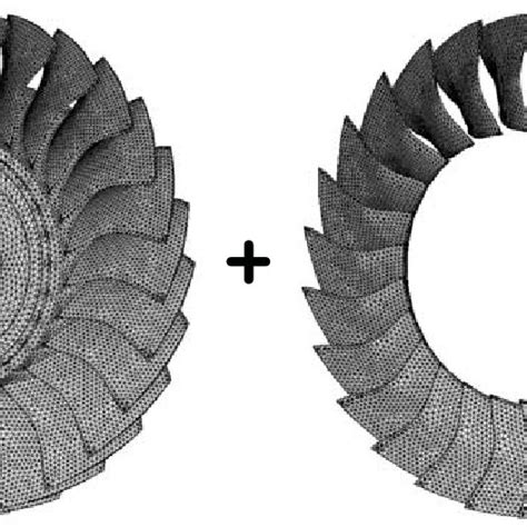 Sub Structuring Of A Mistuned Bladed Disk Download Scientific Diagram