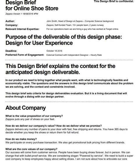 Landscape Design Brief Example Design Talk