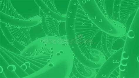 Green Screen Dna Particles Microscopic Stock Footage Video Of