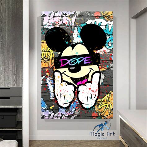 Mickey Mouse Graffiti