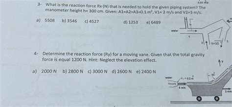 3 ﻿what Is The Reaction Force R× N ﻿that Is Needed