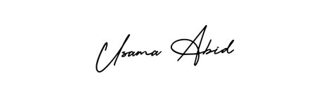 79 Usama Abid Name Signature Style Ideas Perfect Esign