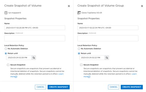 Create Dell Powerstore Snapshots And Thin Clones Dell Technologies Info Hub