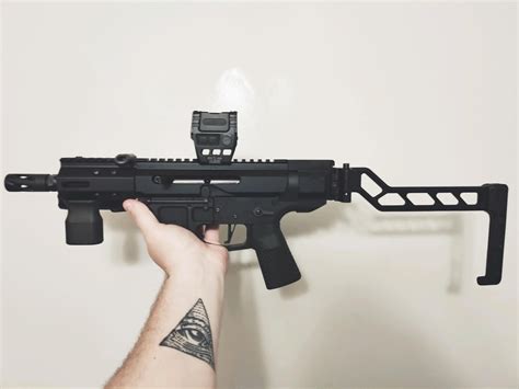 Updated Ar 9 Bca Bufferless Upper Foldy Boi Rar9