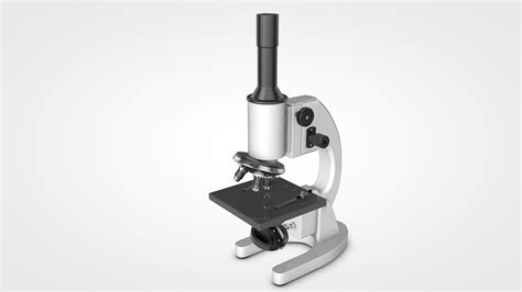 Microscope 3d Model 29 C4d Free3d