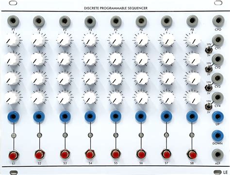 Low Gain Electronics 8 Stage Discrete Programmable Sequencer Serge