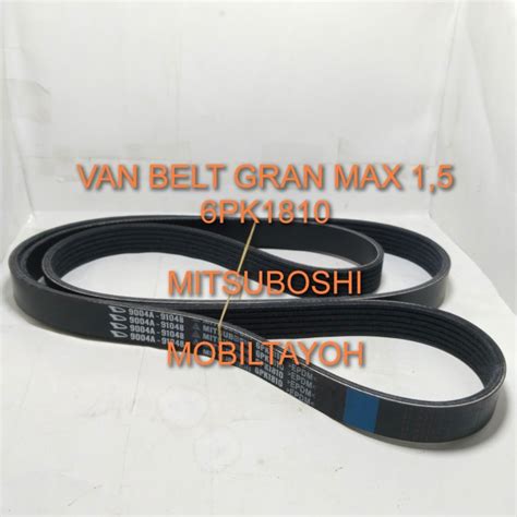 Jual Van Belt Daihatsu Grand Mak 15 Ps 6pk1810 Panbel Granmax Tali