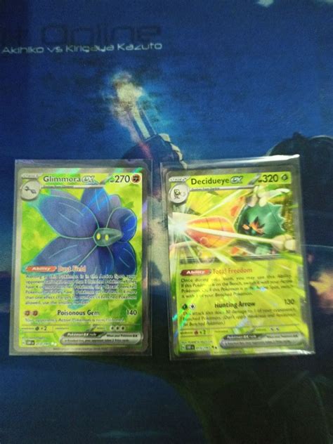 Glimmora Ex Decidueye Ex Hobbies And Toys Toys And Games On Carousell