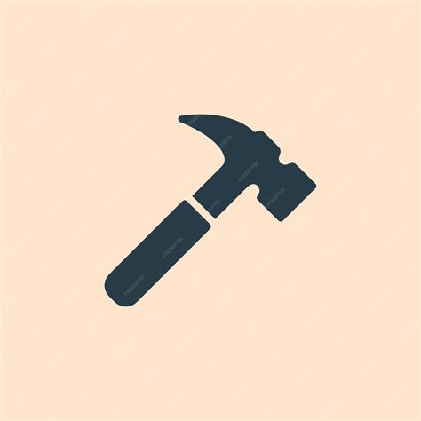 Premium Vector Hammer Icon Vector Image
