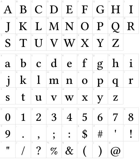 Common Serif Font Download