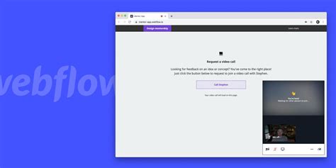 How To Embed Video Calls On A Custom Webflow Site