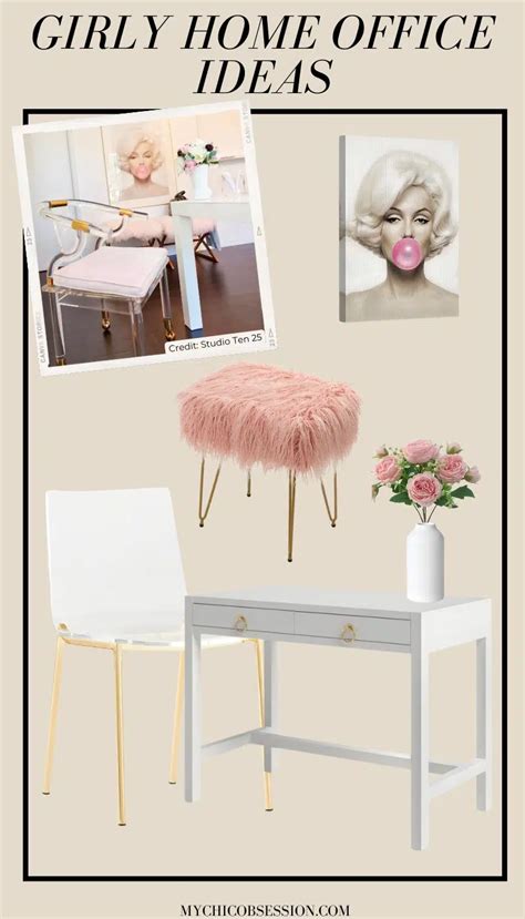 12 Designer Approved Girly Home Office Ideas And How To Recreate Them