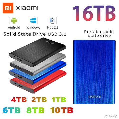 Xiaomi Hot High Speed External Tb Tb Tb Tb Hard Drive Usb Ssd