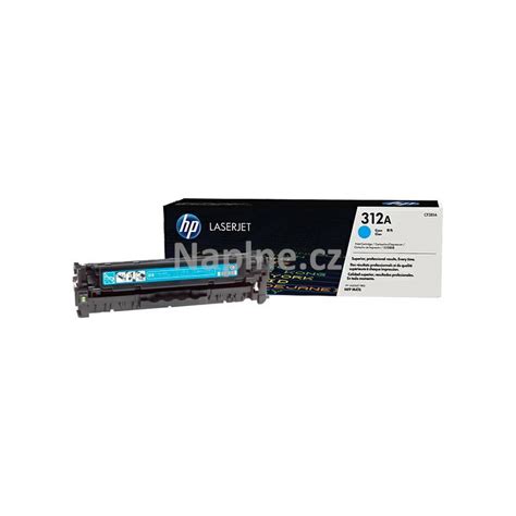 Toner Hp Cf381a 312a Originální Azurový Naplnecz