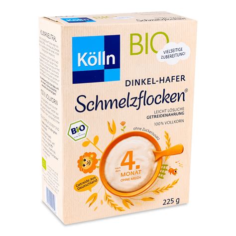 Пластівці спельтово вівсяні Kolln цільнозернові 225г онлайн